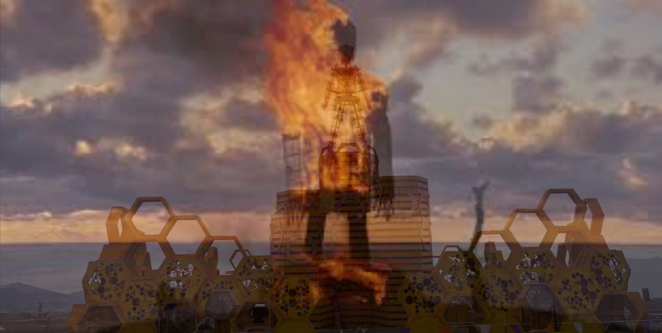 Burning Man festival is een verwijzing naar de Wicker Man, Psalm 23, I ...